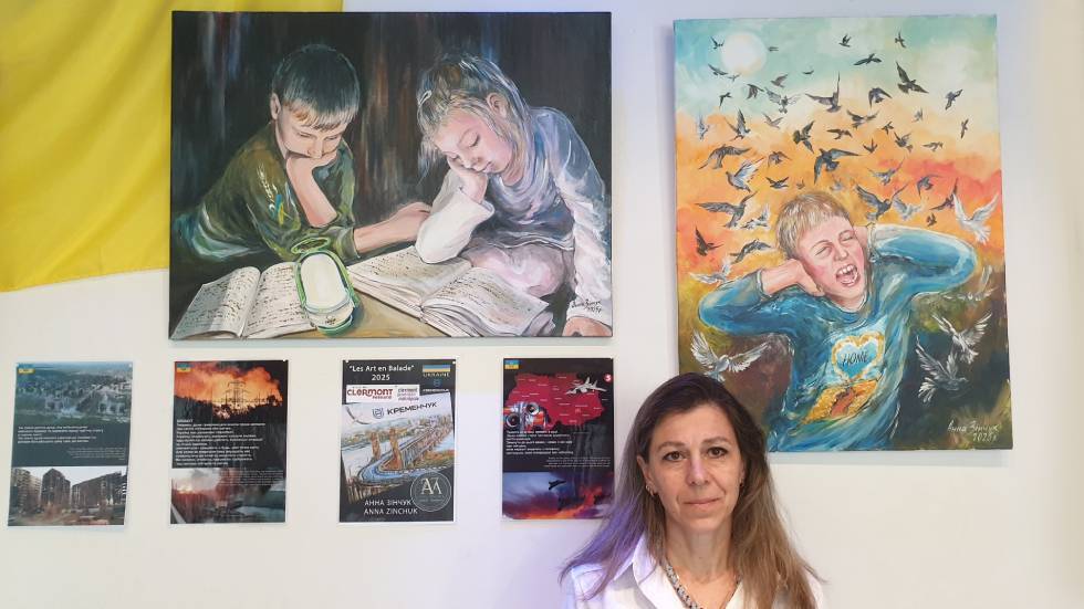 Hanna Zinchuk, artiste ukrainienne invitée pour Les Arts en Balade | 7JAC